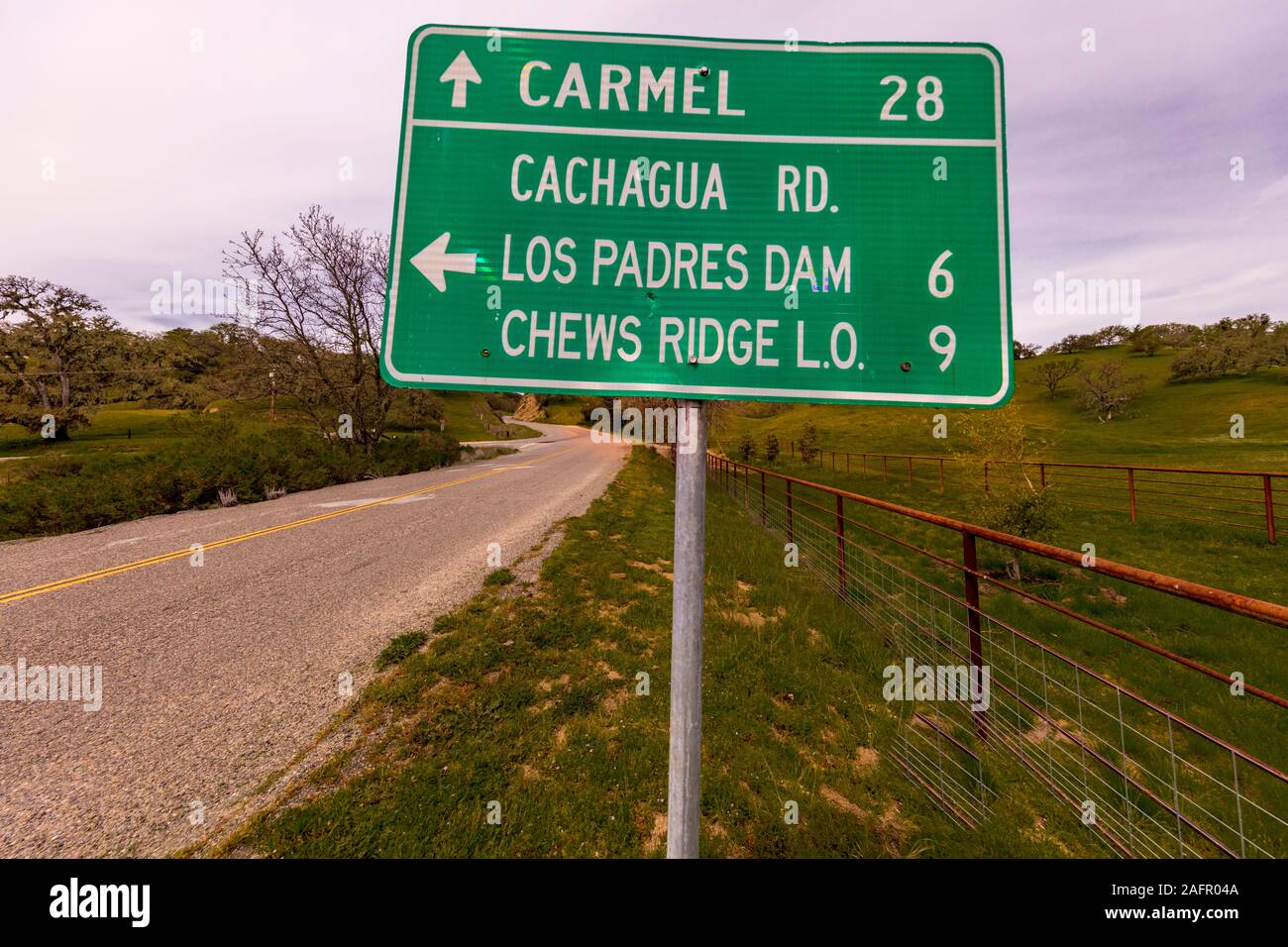 California road sign highway interstate signage direction hi-res stock ...