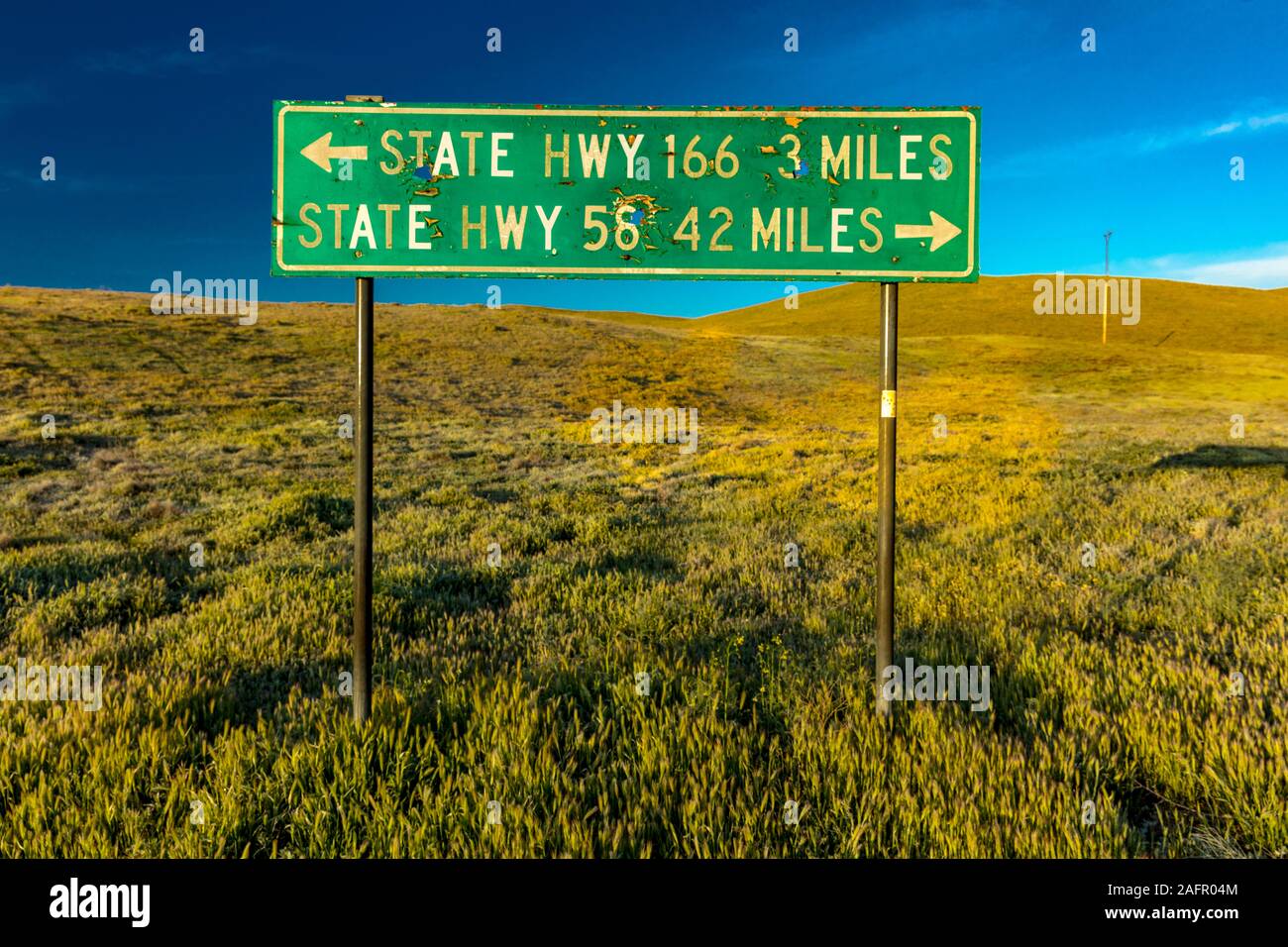 Los angeles freeway signs hi-res stock photography and images - Alamy