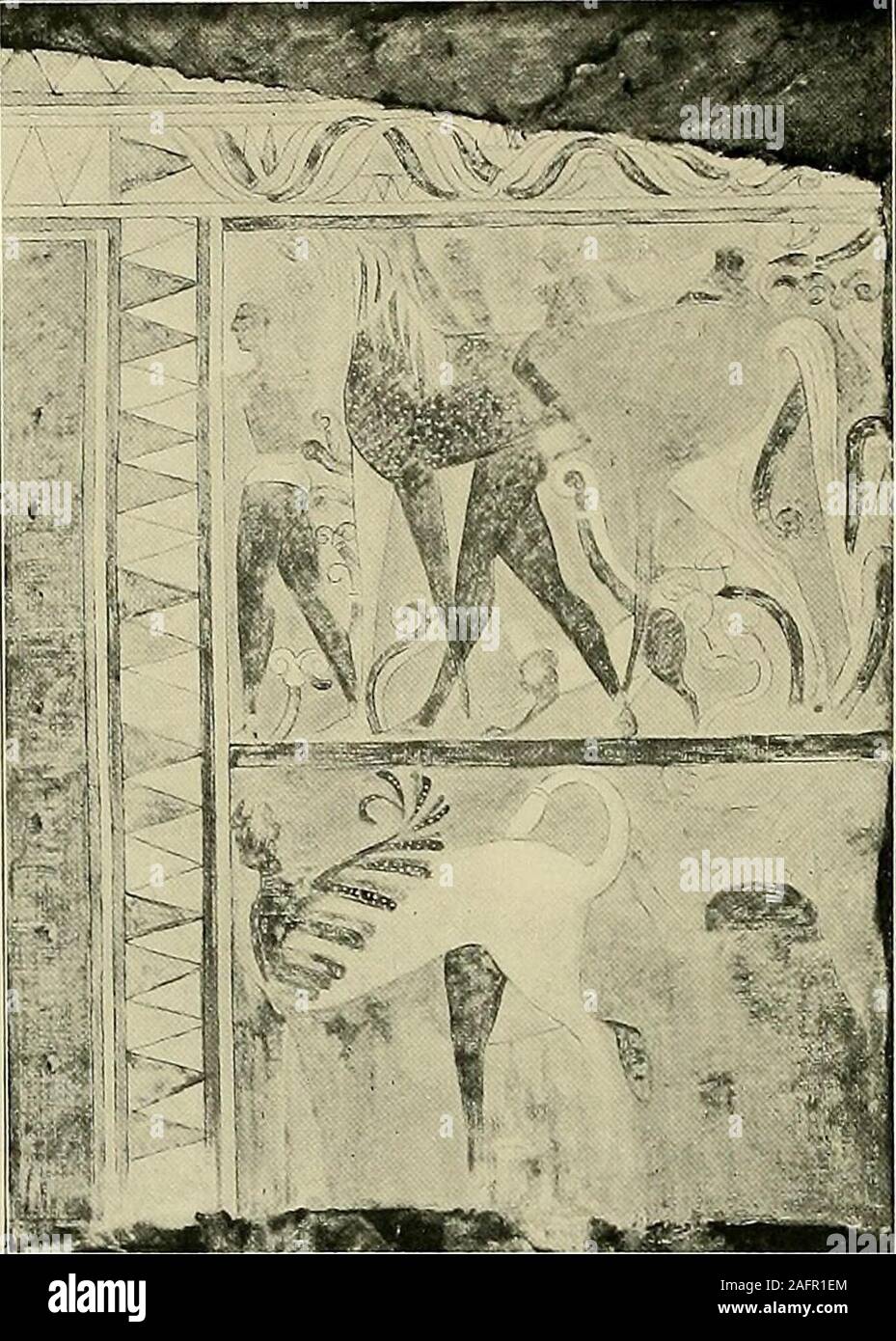 Etruscan wall paintings hi-res stock photography and images - Alamy