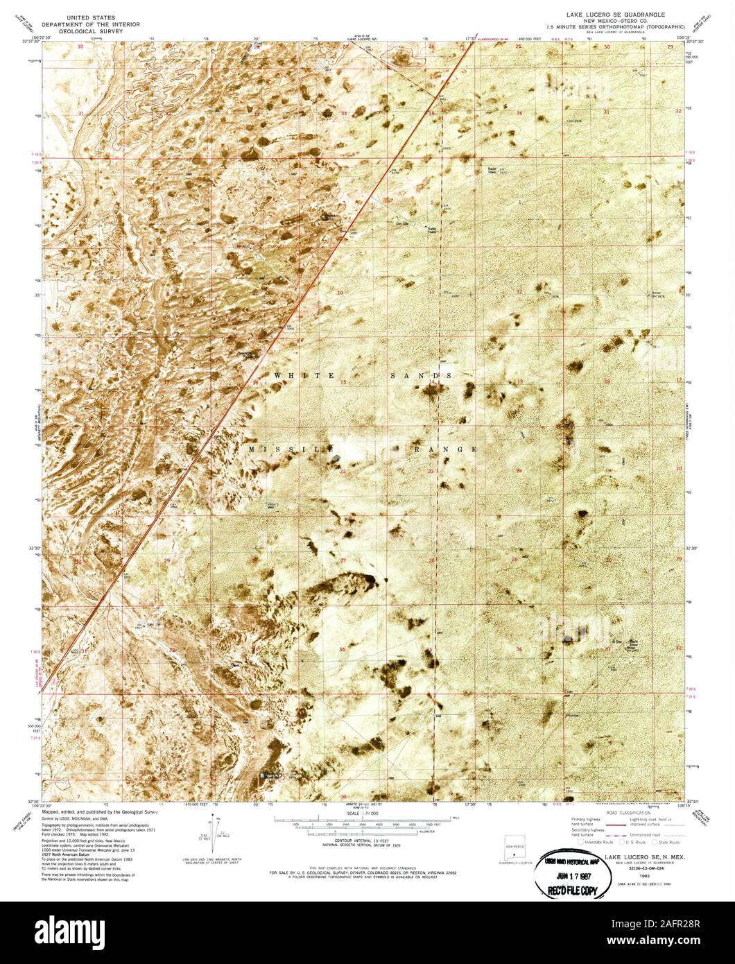 Lucero lake Cut Out Stock Images & Pictures - Alamy