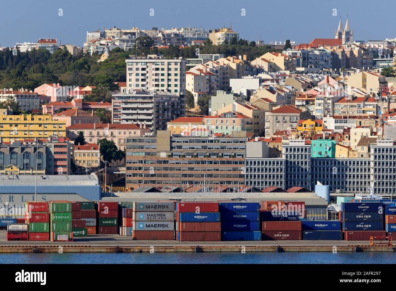 Alcantara Docks, Lisbon, Portugal Stock Photo - Alamy