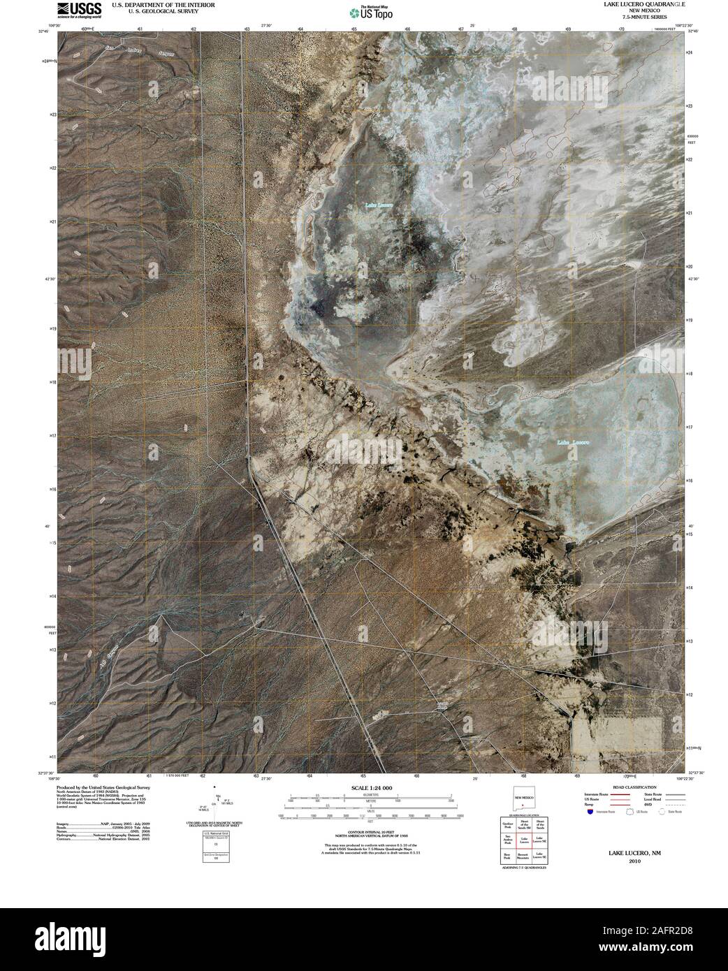 Lucero lake Cut Out Stock Images & Pictures - Alamy