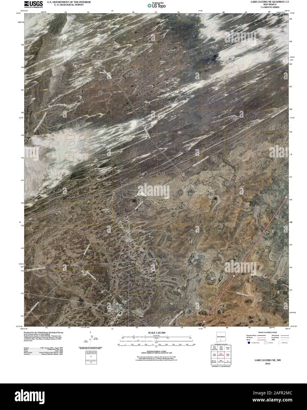 Lucero lake Cut Out Stock Images & Pictures - Alamy