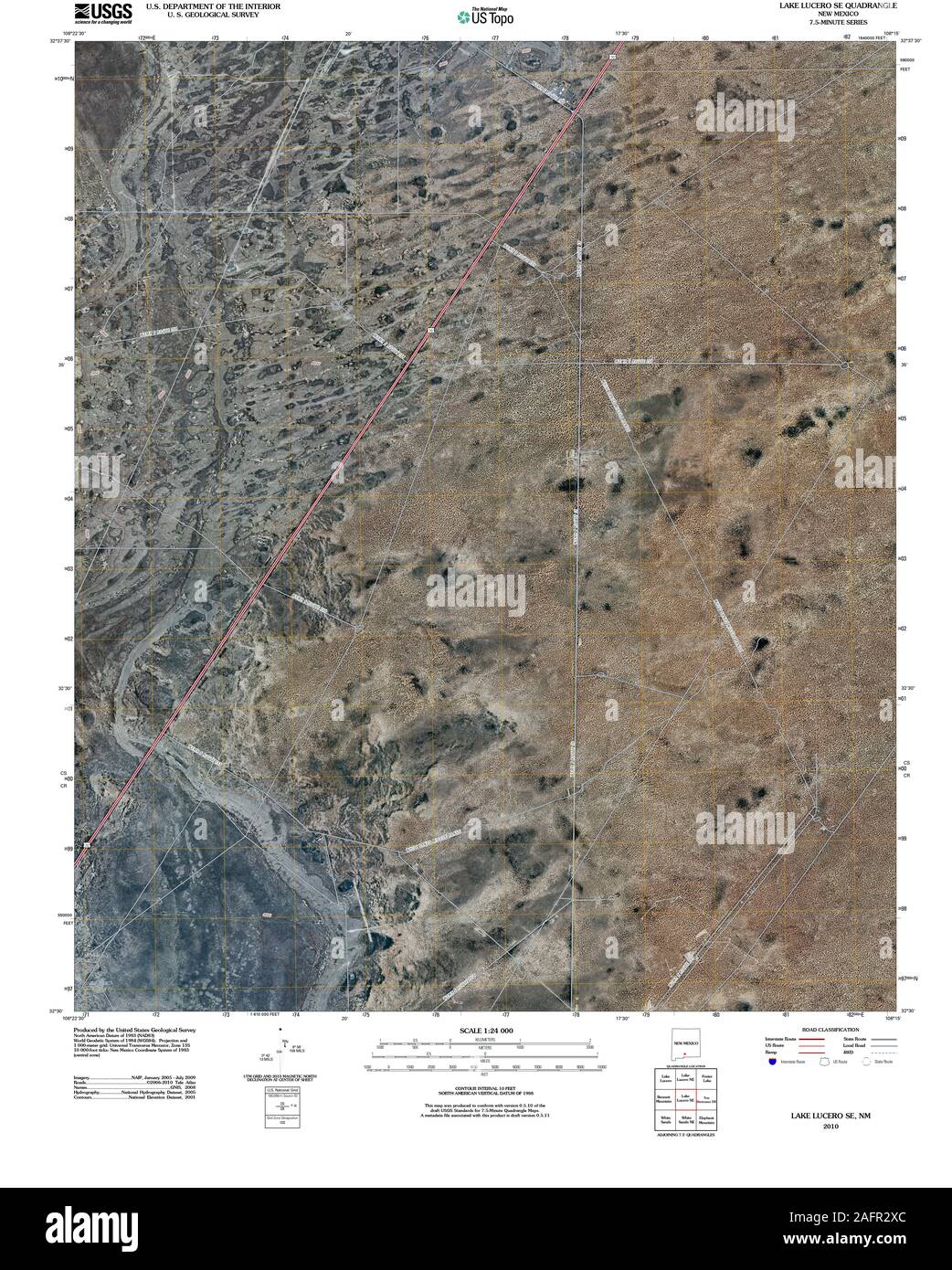 Lucero lake Cut Out Stock Images & Pictures - Alamy