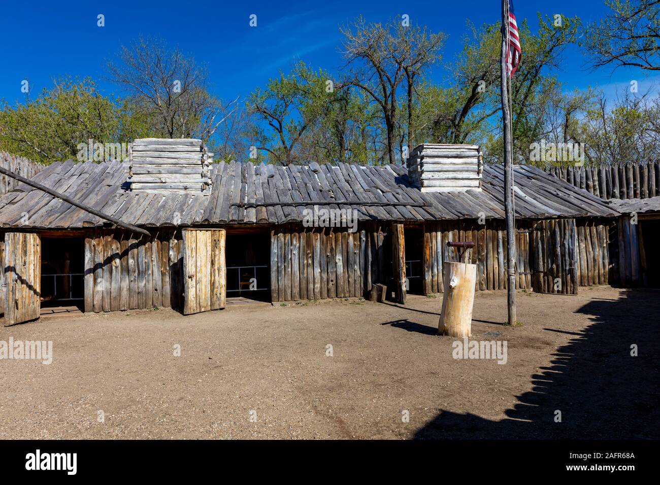 Lewis and clark fort mandan hi-res stock photography and images - Alamy