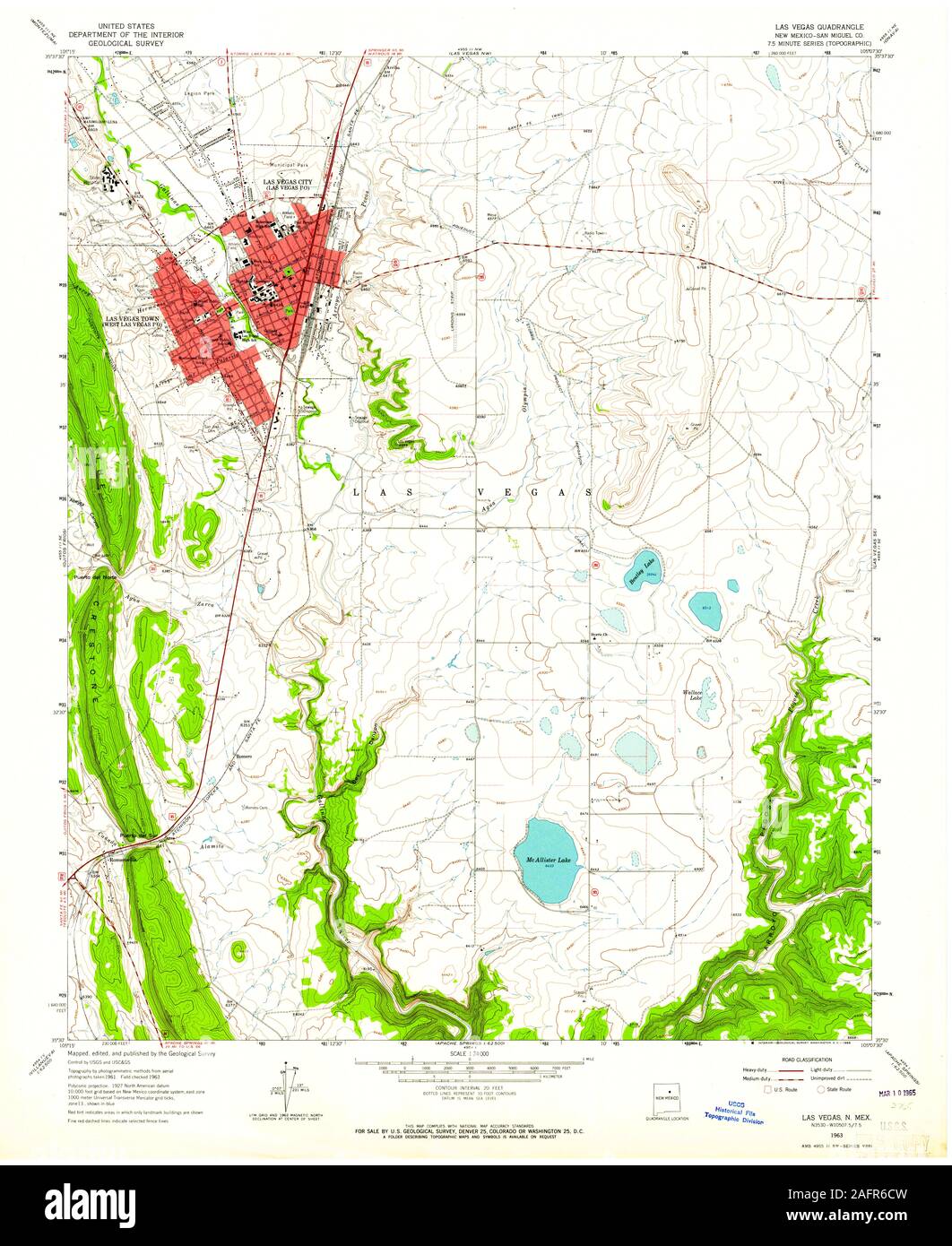 Las vegas new mexico map hi-res stock photography and images - Alamy