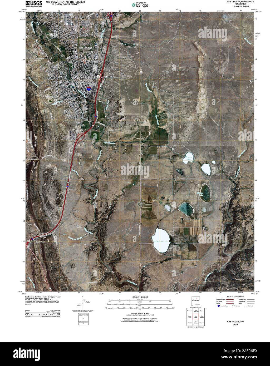 Las vegas new mexico map hi-res stock photography and images - Alamy