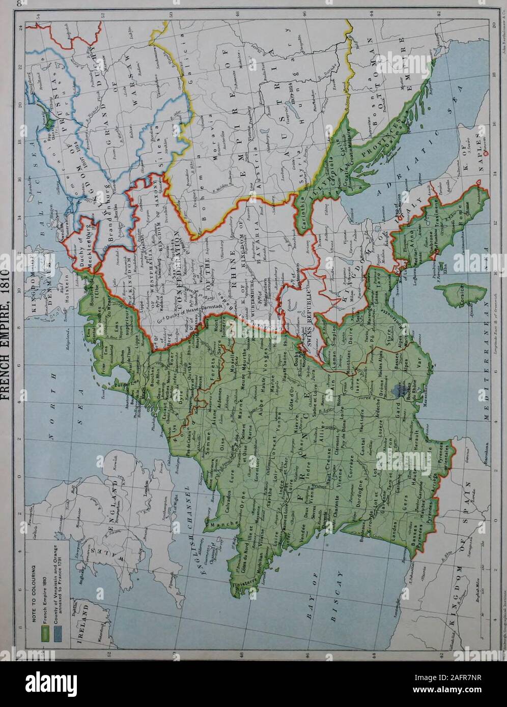 Europe 1789 map High Resolution Stock Photography and Images - Alamy
