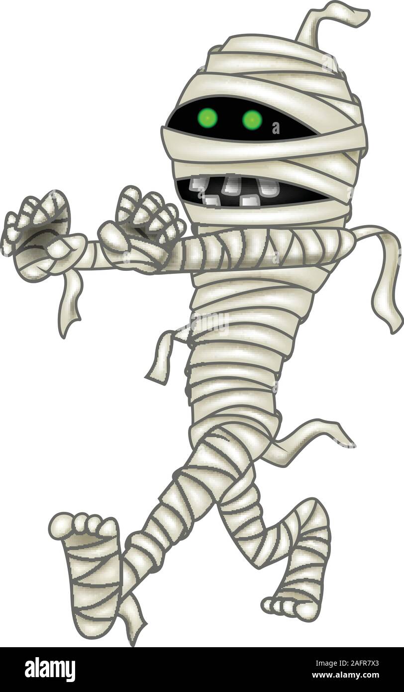 Cartoon mummy hi-res stock photography and images - Alamy