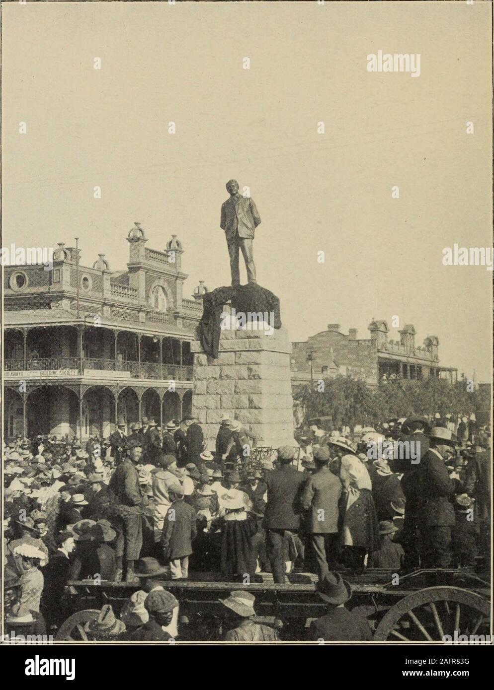 . Southern Rhodesia. UNVEILING THE MEMORIAL OF CECIL RHODES AT BULAWAYO ...