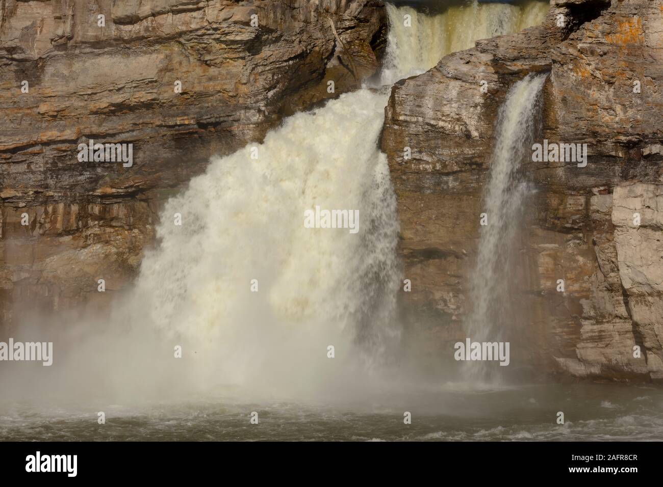 MAY 23, 2019, GREAT FALLS, MT., USA - The Great Falls of the Missouri ...