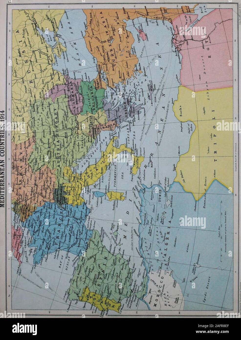 Europe 1789 map hi-res stock photography and images - Alamy