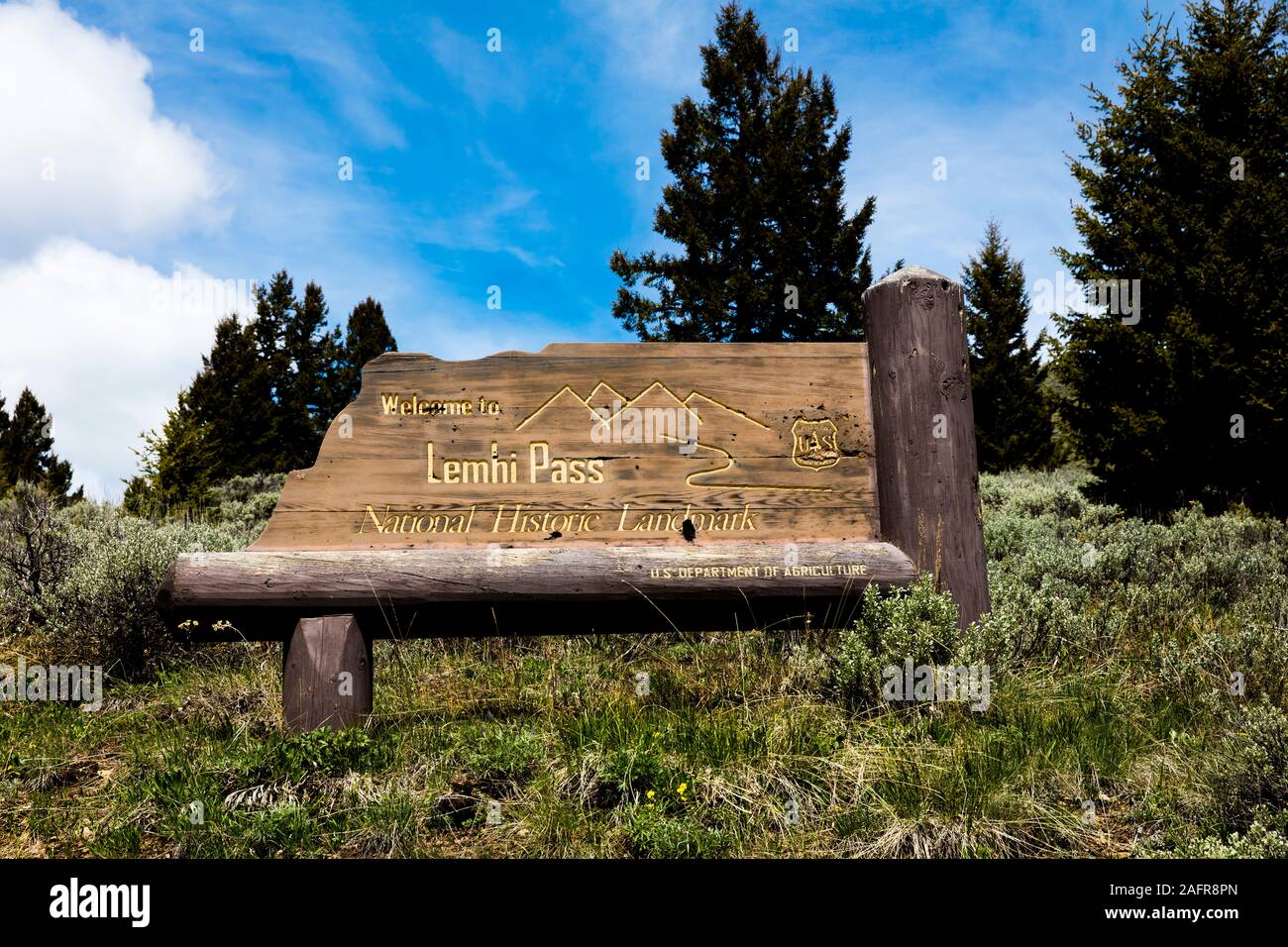 MAY 24 2019, LEMHI PASS, MONTANA, USA - Retracing the Lewis and Clark ...