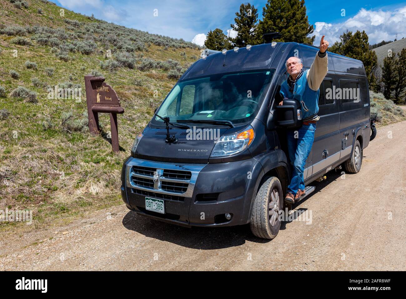 Lemhi pass sacagawea hi-res stock photography and images - Alamy