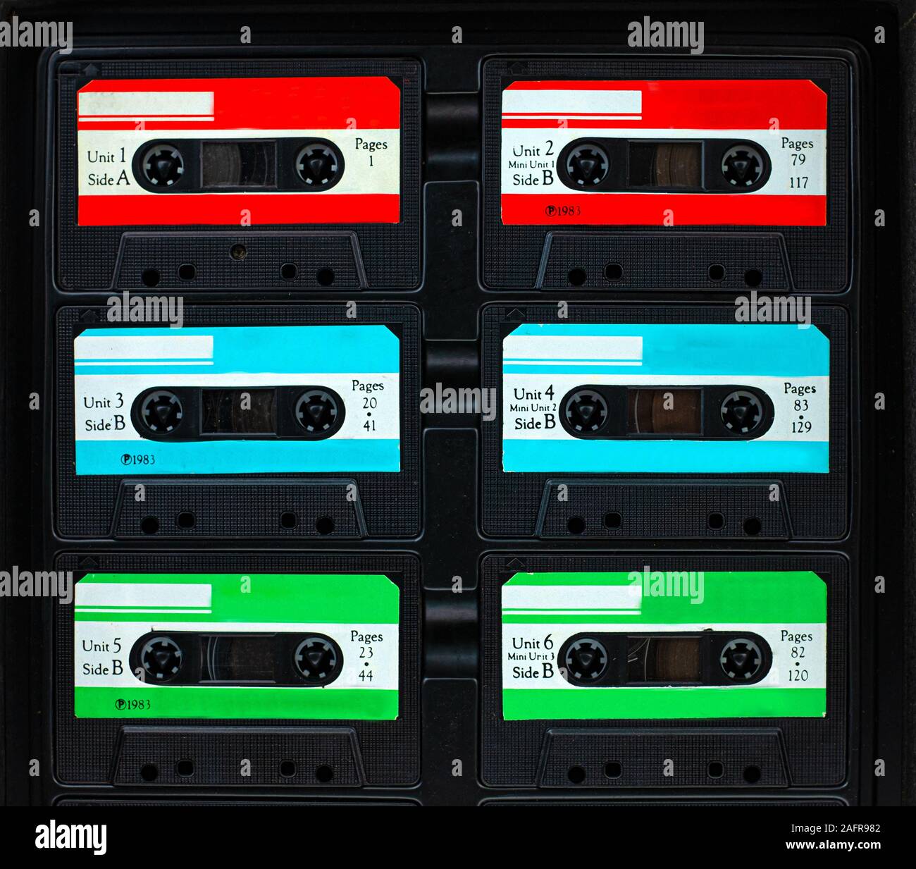 1970s music cassette tapes hi-res stock photography and images - Alamy