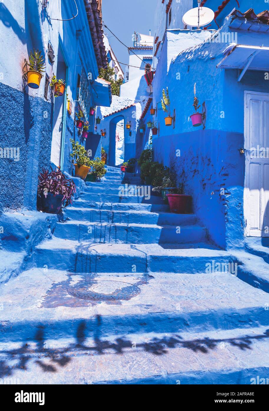 The Blue City Stock Photo - Alamy