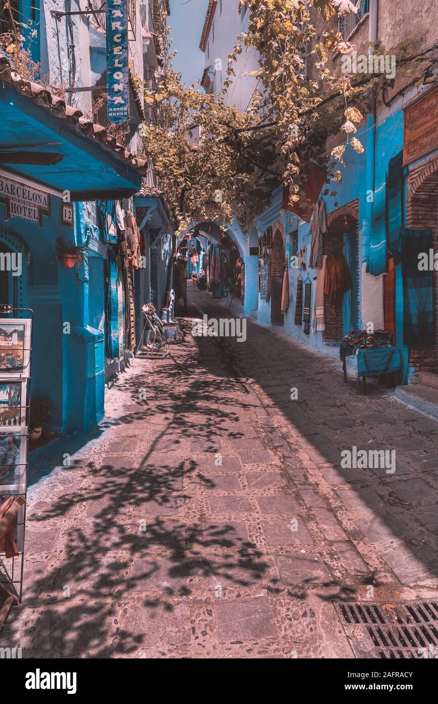 The Blue City Stock Photo - Alamy