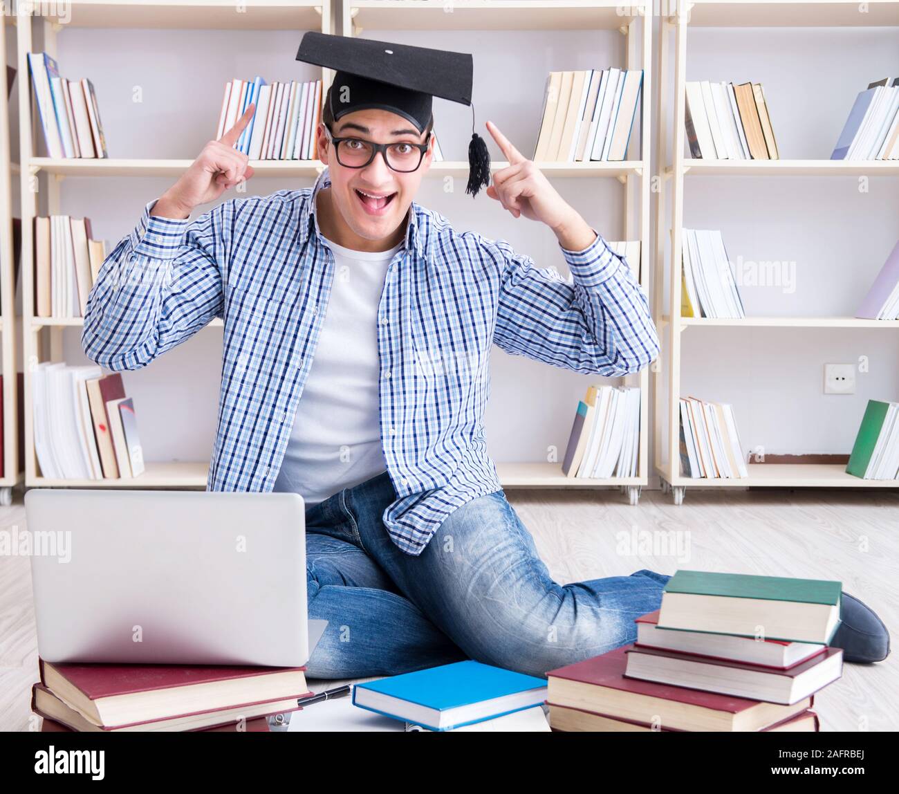Student demonstrating project hi-res stock photography and images - Alamy