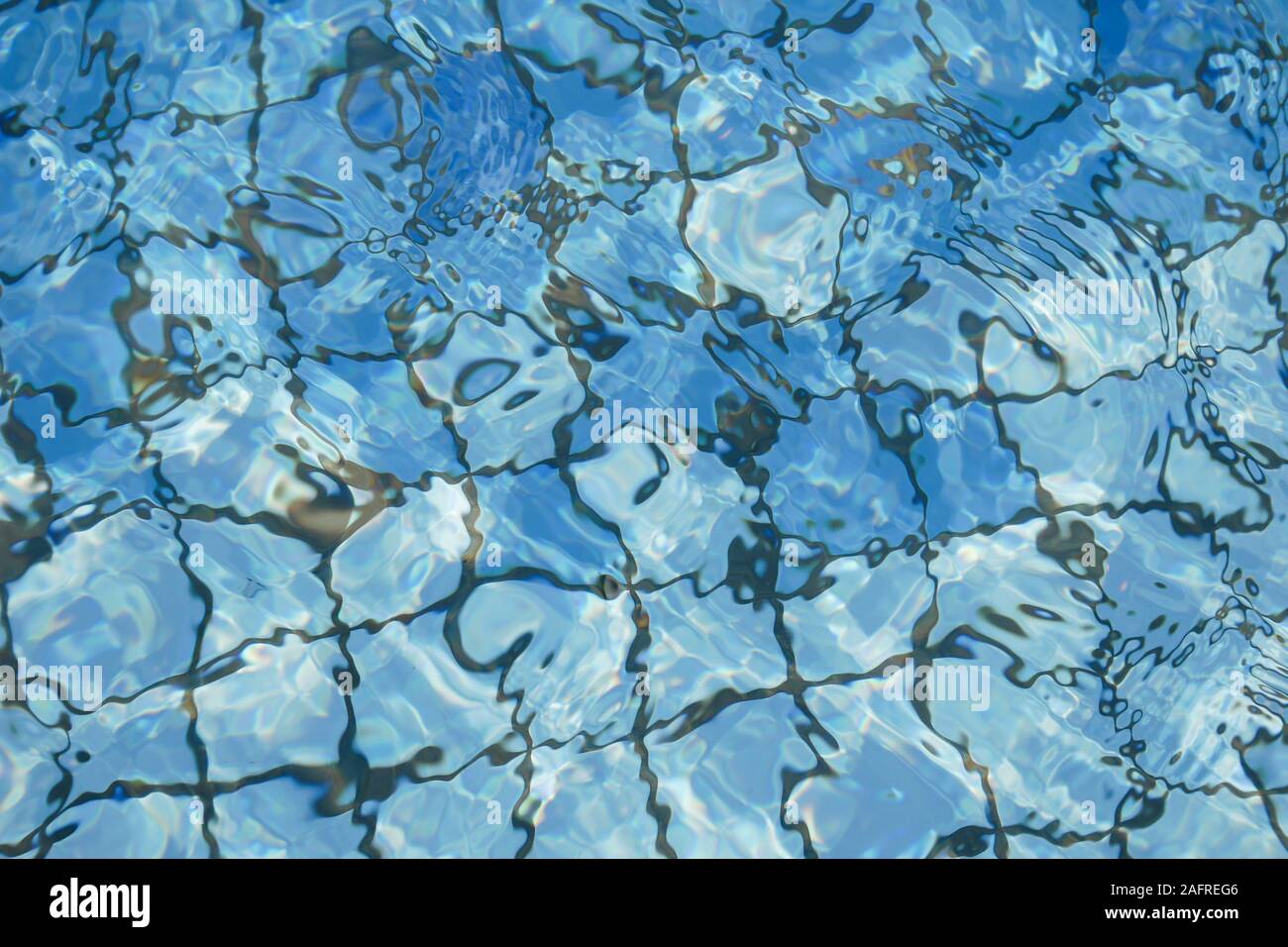 Swimming pool bottom ripple Texture background Stock Photo - Alamy