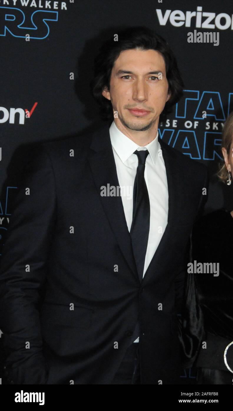 Hollywood, California, USA 16th December 2019 Actor Adam Driver attends ...