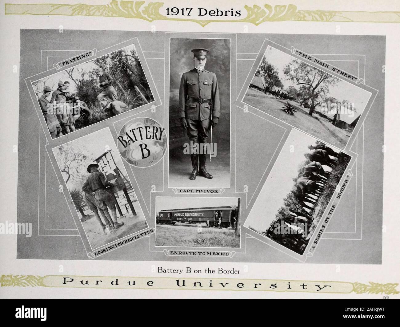 . Purdue debris. Purdues New Armory. 344 F> ^ Cl 1^1 U rt i A^ e 1917 ...