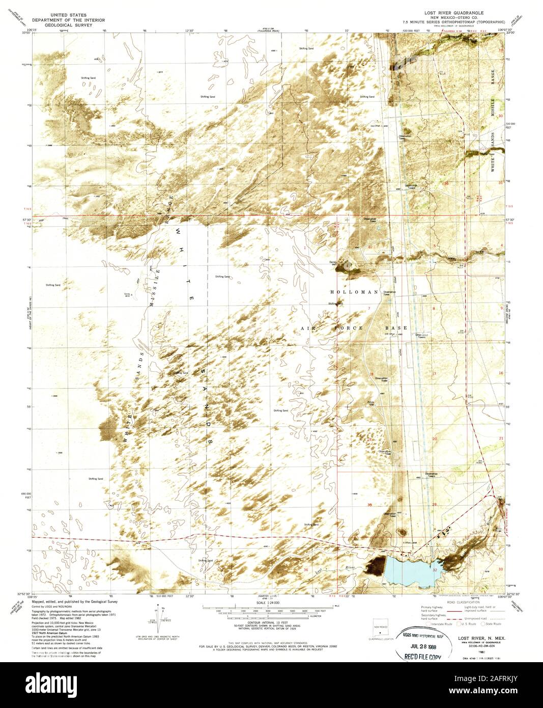 Map of lost river Cut Out Stock Images & Pictures - Alamy