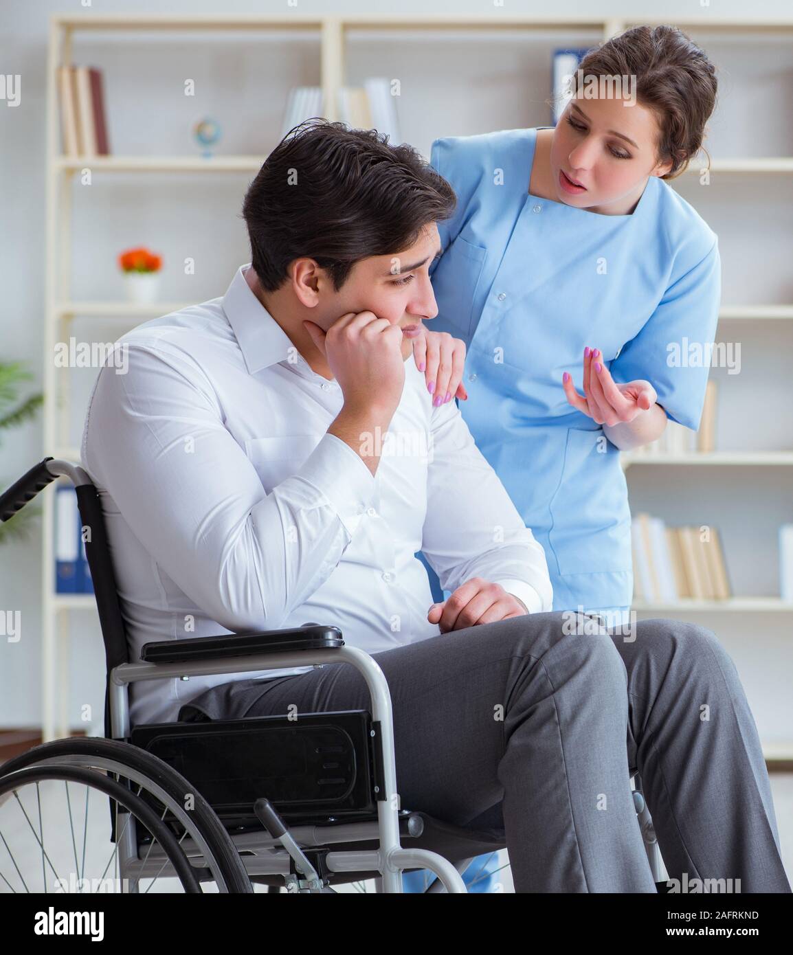 Spinal injury checkup accident hi-res stock photography and images - Alamy