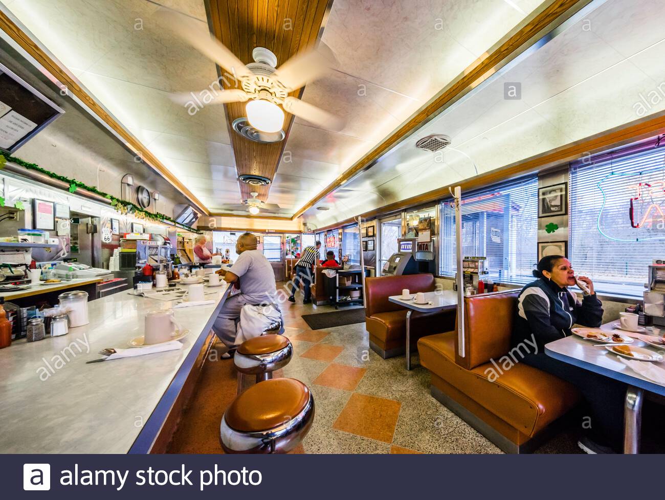 Route 66 Diner High Resolution Stock Photography and Images - Alamy