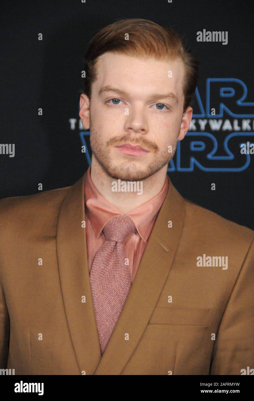 Hollywood, California, USA 16th December 2019 Actor Cameron Monaghan ...
