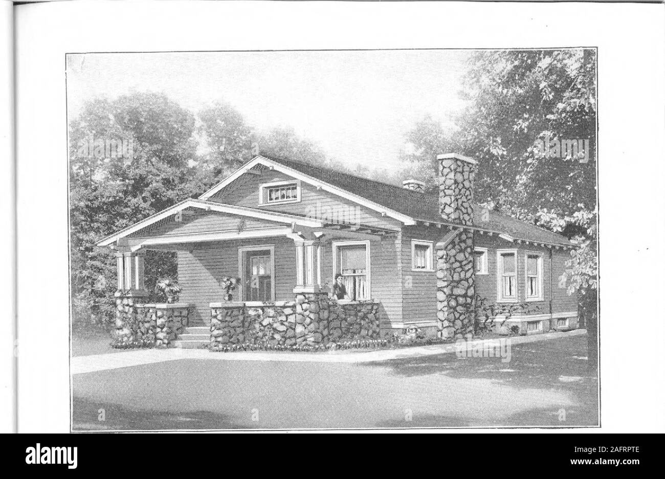 . A plan book of Harris homes. Harris Home No. L-1004 The Size22 ft. x ...