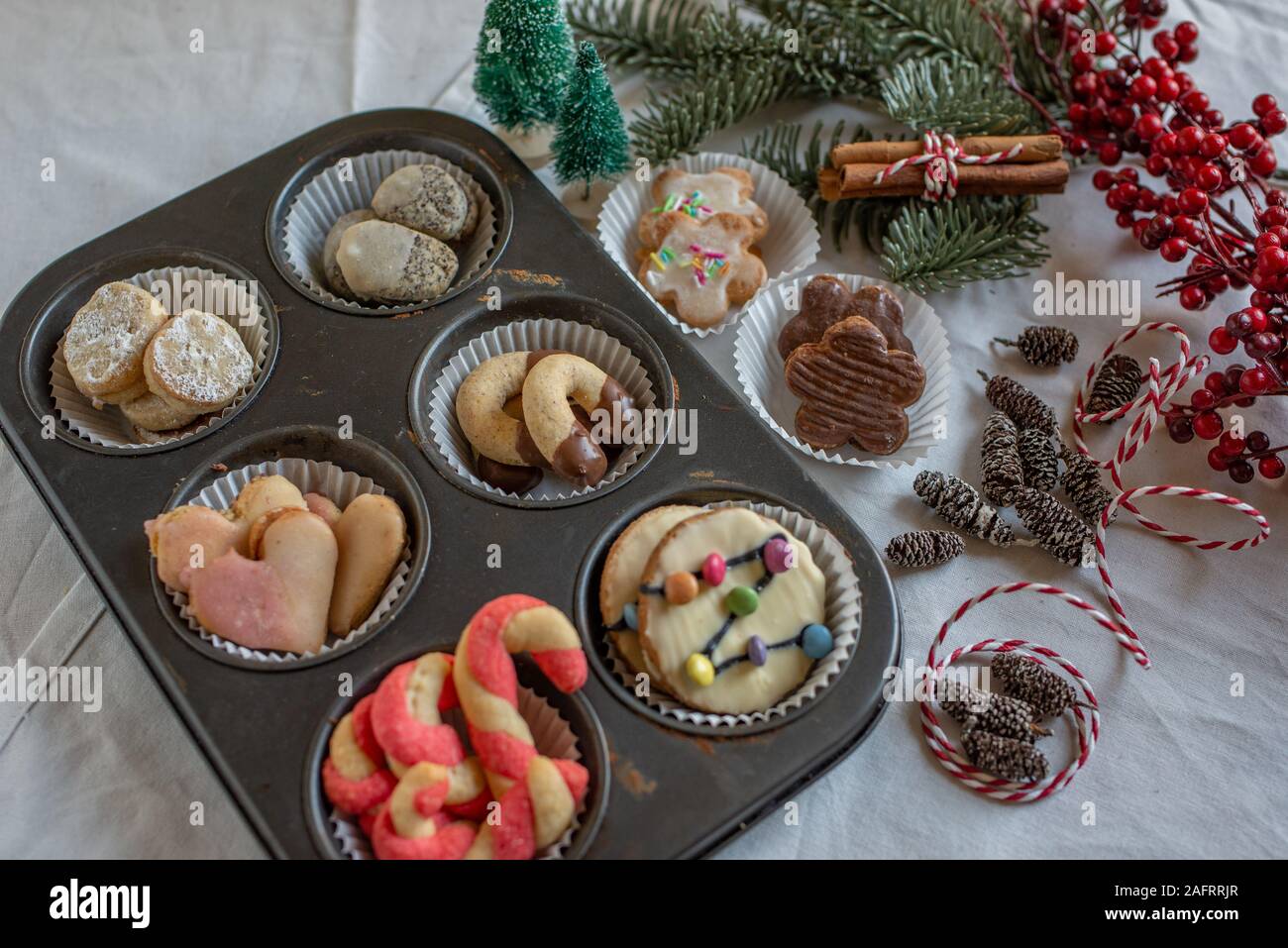 German biscuit assortment hi-res stock photography and images - Alamy