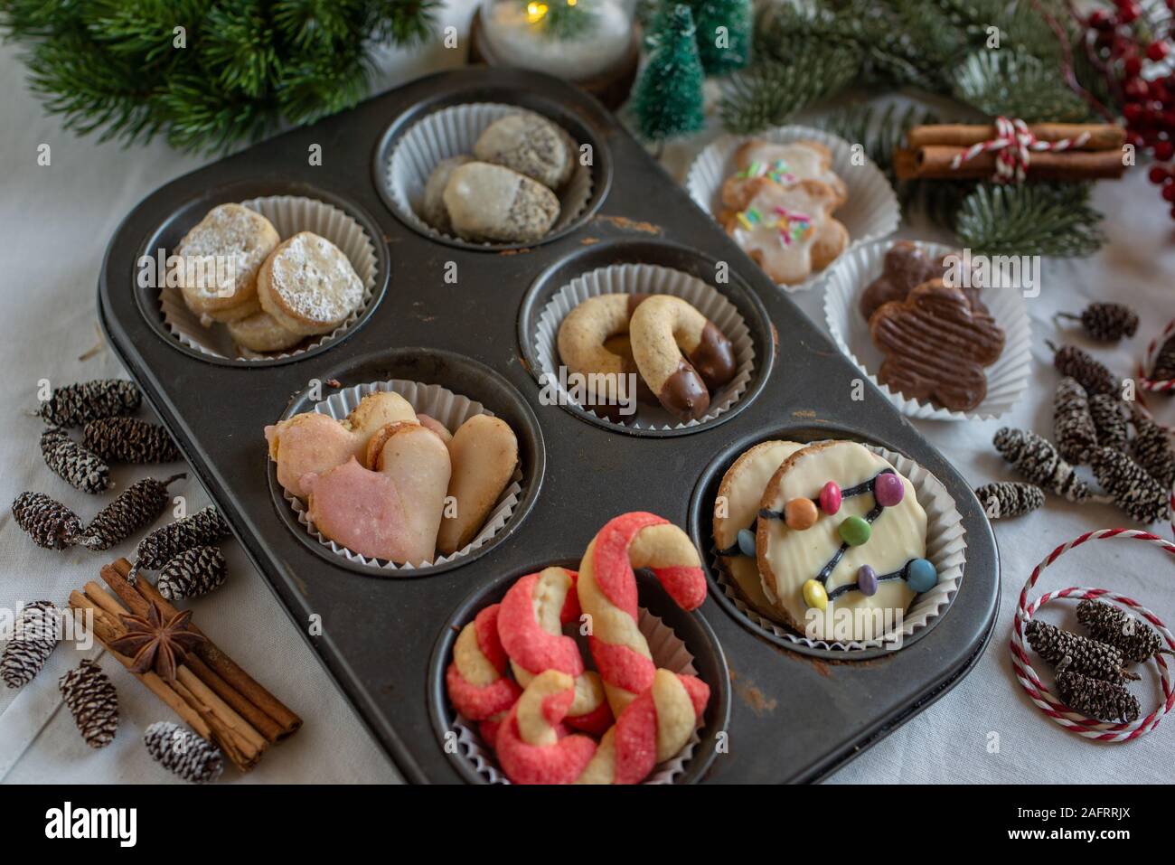 German biscuit assortment hi-res stock photography and images - Alamy