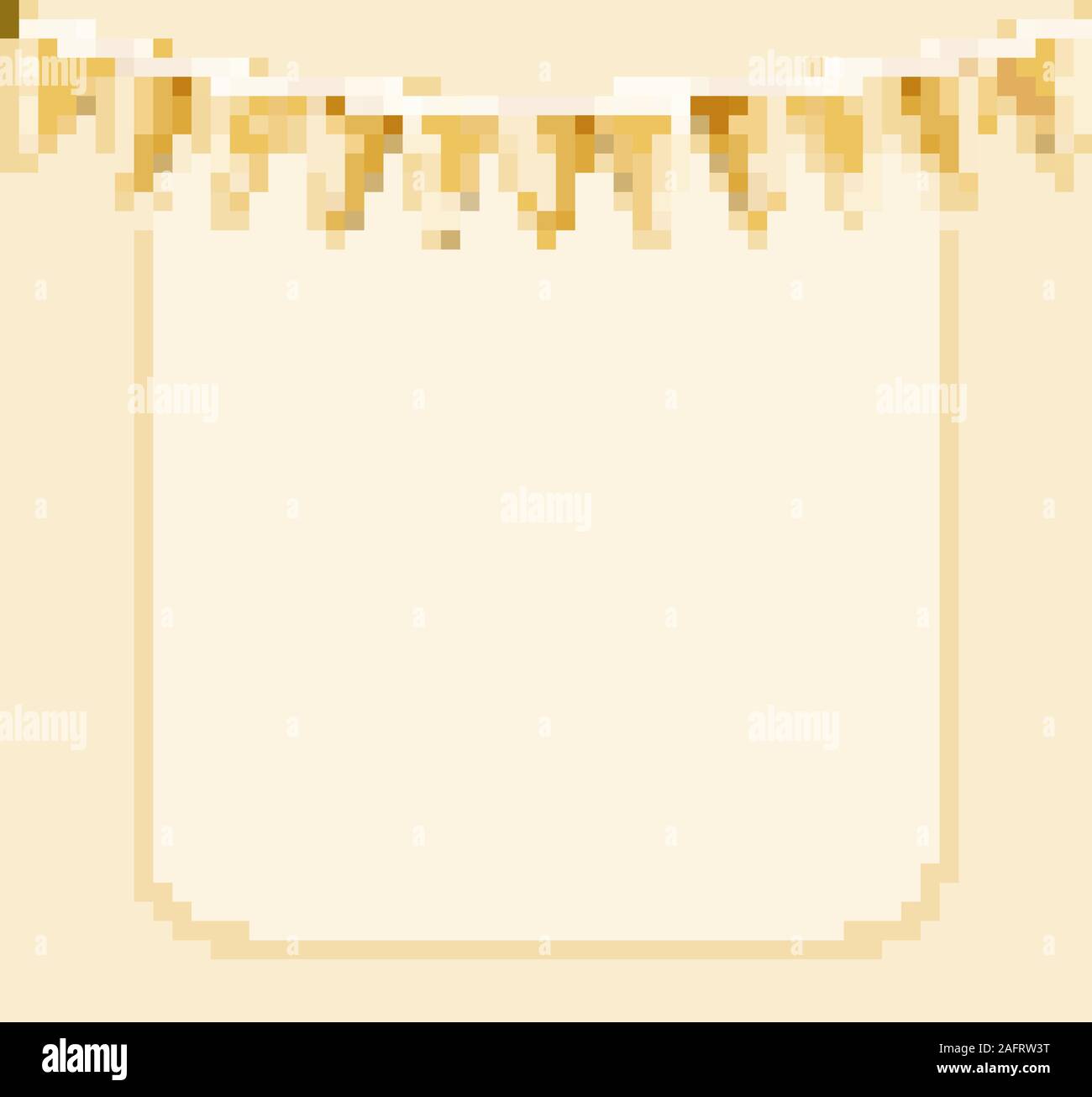 Background template with yellow flags illustration Stock Vector Image ...