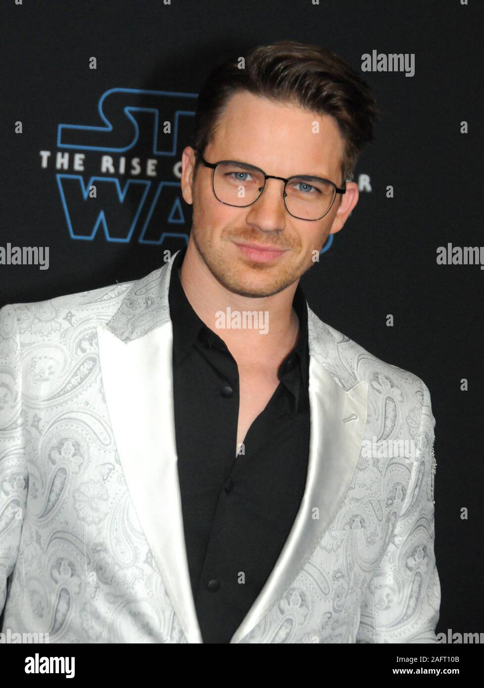 Hollywood, California, USA 16th December 2019 Actor Matt Lanter attends ...
