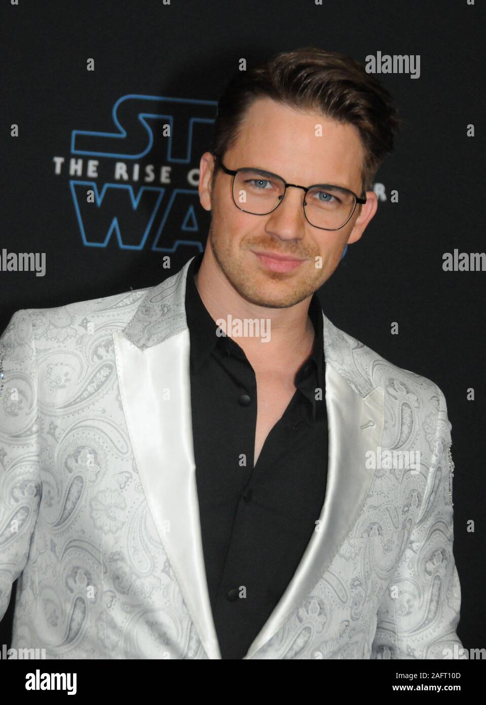 Hollywood, California, USA 16th December 2019 Actor Matt Lanter attends ...