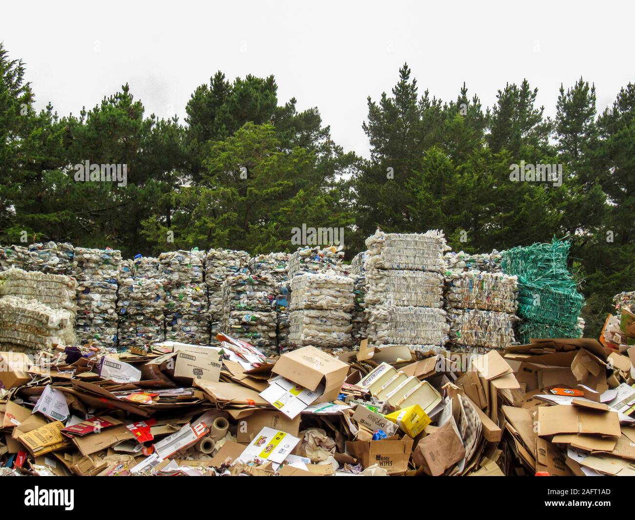 Recycling Waste Bins New Zealand High Resolution Stock Photography and ...