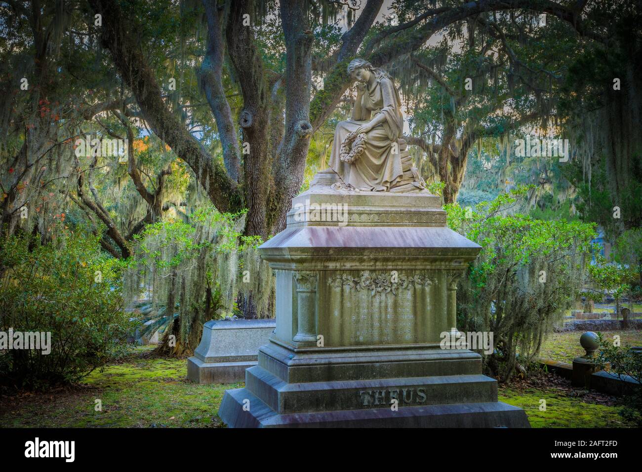Bonaventure Cemetery is a rural cemetery located on a scenic bluff of ...