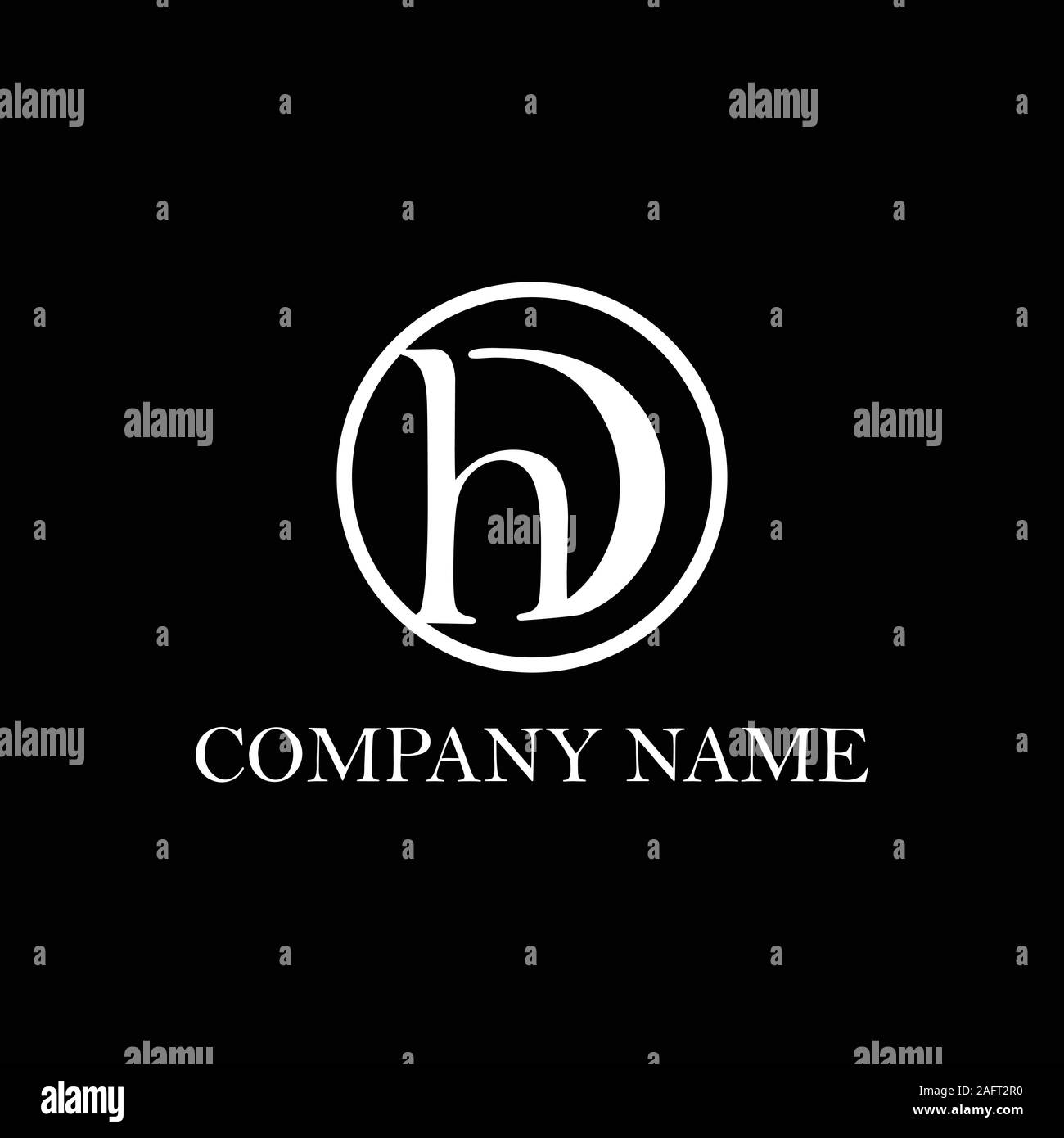 Initial D logo Designs, D letter Logo Stock Vector Image & Art - Alamy