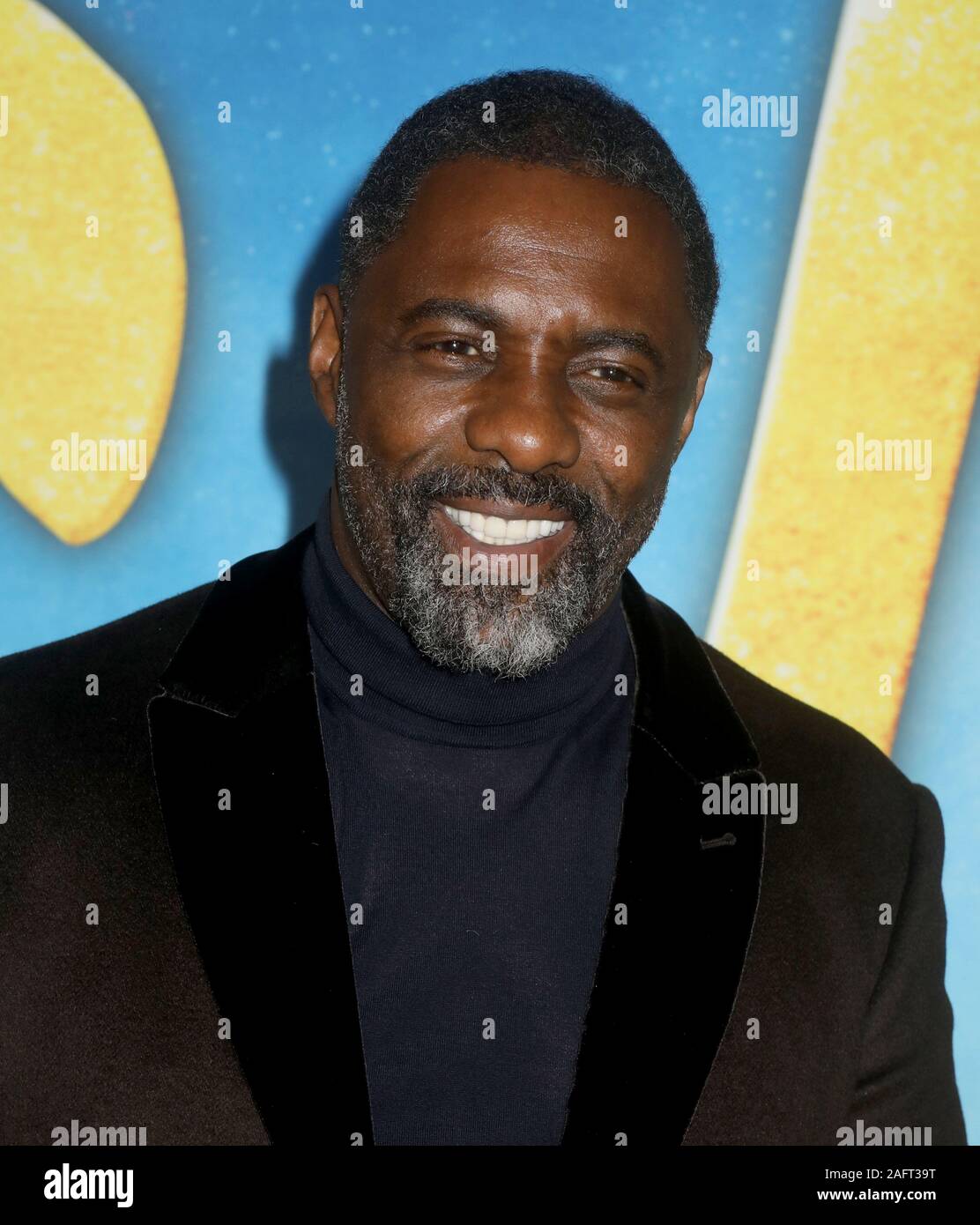 December 16, 2019, New York, New York, USA: Actor IDRIS ELBA attends ...