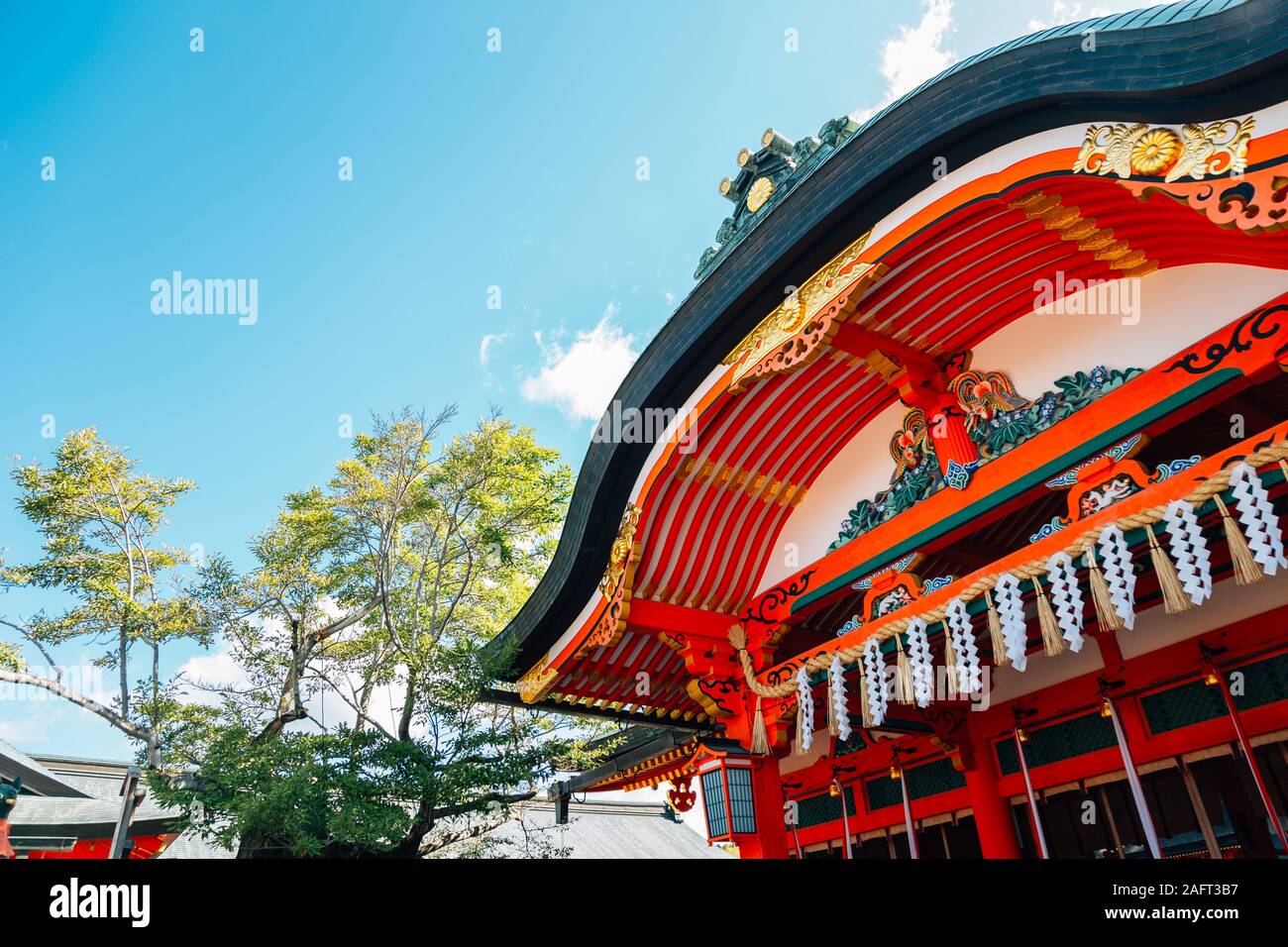 Fushimi Inari shrine in Kyoto, Japan Stock Photo - Alamy