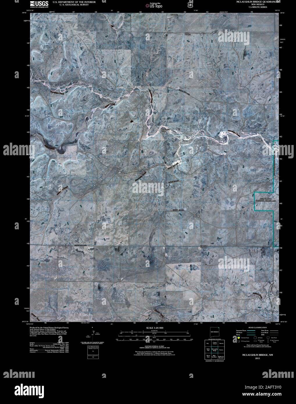 Map of mclaughlin hi-res stock photography and images - Alamy