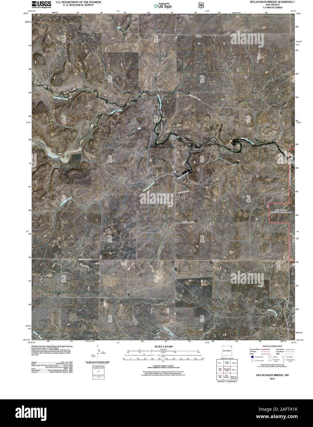 Map of mclaughlin hi-res stock photography and images - Alamy
