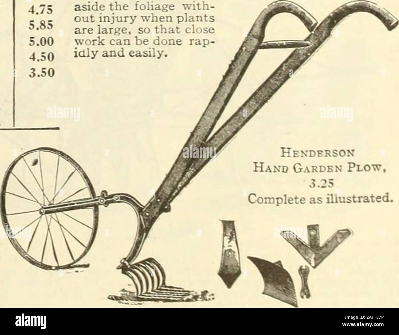 Furrower hi-res stock photography and images - Alamy