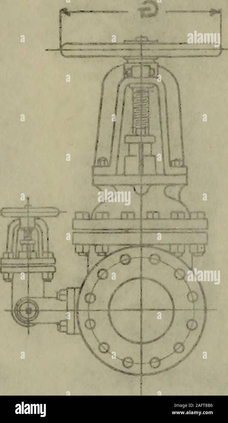 . Tables of piping standards. J Stock Photo - Alamy