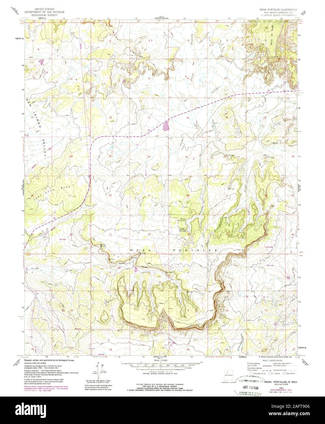 Portales new mexico Cut Out Stock Images & Pictures - Alamy