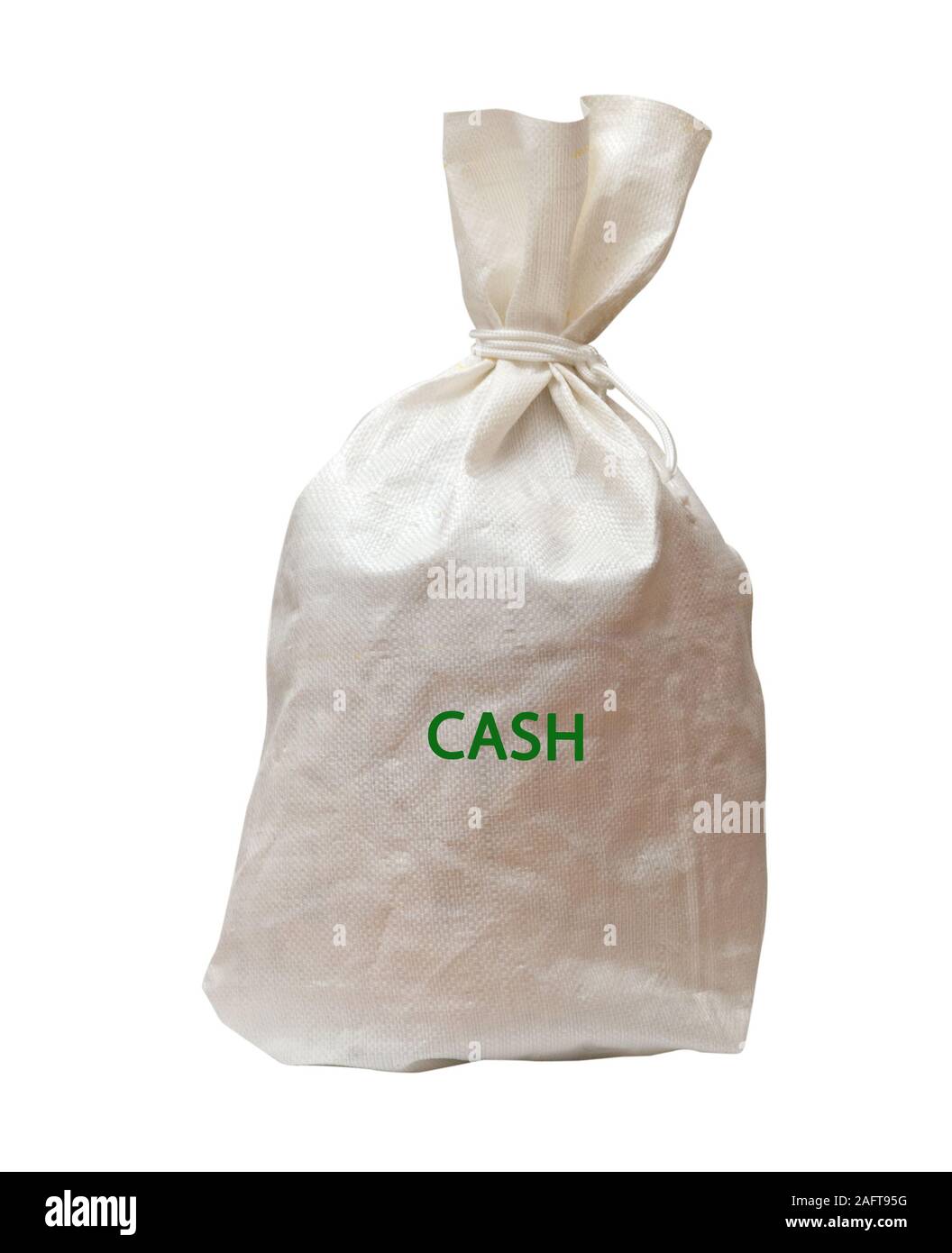 bag with cash Stock Photo - Alamy