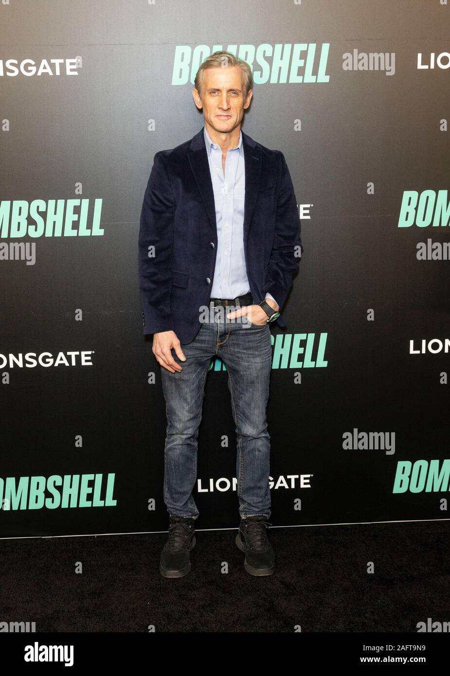 New York, NY - December 16, 2019: Dan Abrams attends Bombshell special ...