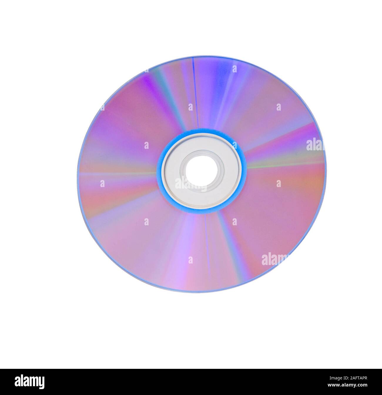 Compact disc isolated on white background Stock Photo - Alamy