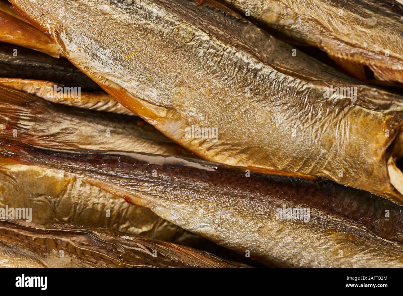 food background texture close-up of smoked fish Stock Photo - Alamy