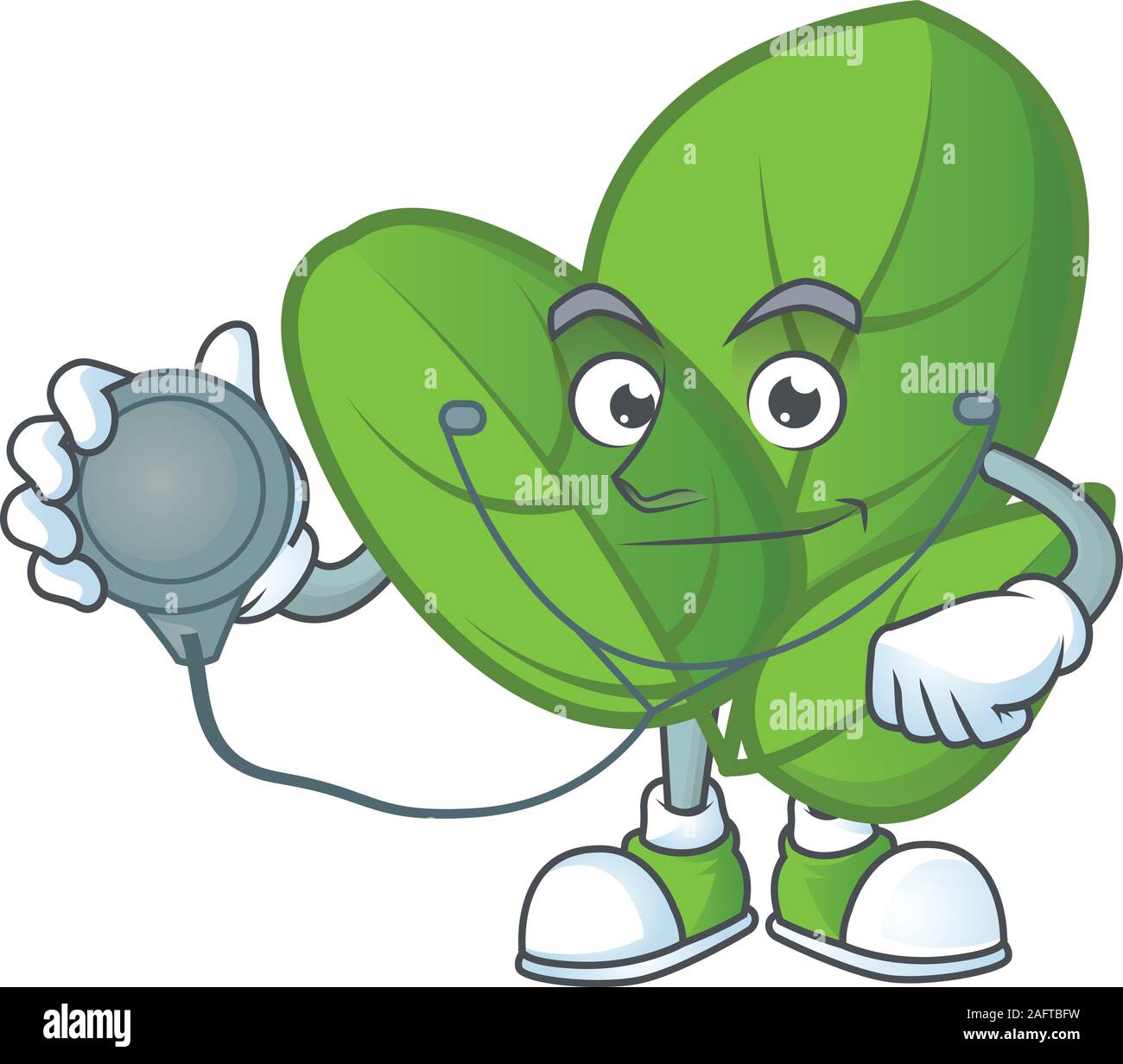 Basil cartoon character style as a Doctor with tools Stock Vector Image ...